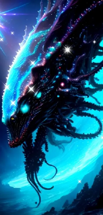 Mystical Cosmic Creature Wallpaper - free download