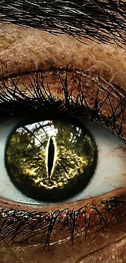 Mystical Eye Close-Up Wallpaper - free download