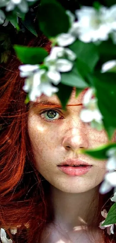 Enchanted Floral Portrait - free download