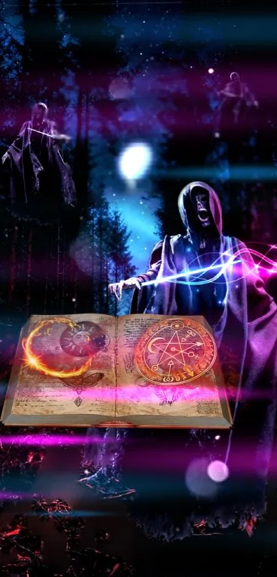 Mystical Forest Spellbook Art - free download