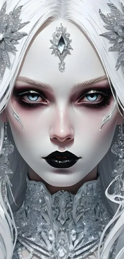 Mystical Gothic Portrait Wallpaper - free download