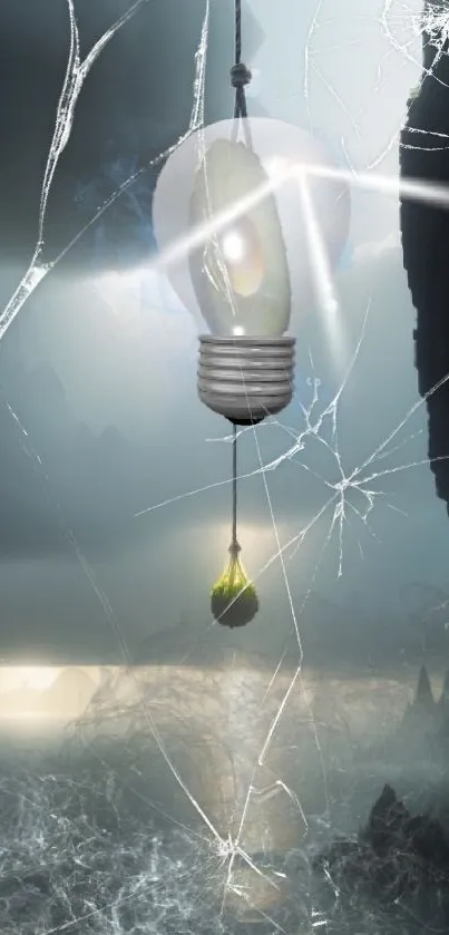 Mystical Light Bulb Wallpaper - free download
