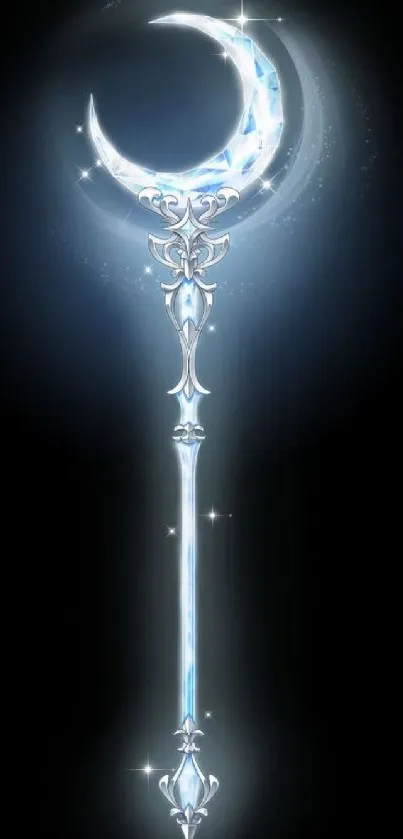 Mystical Moon Wand Wallpaper - free download