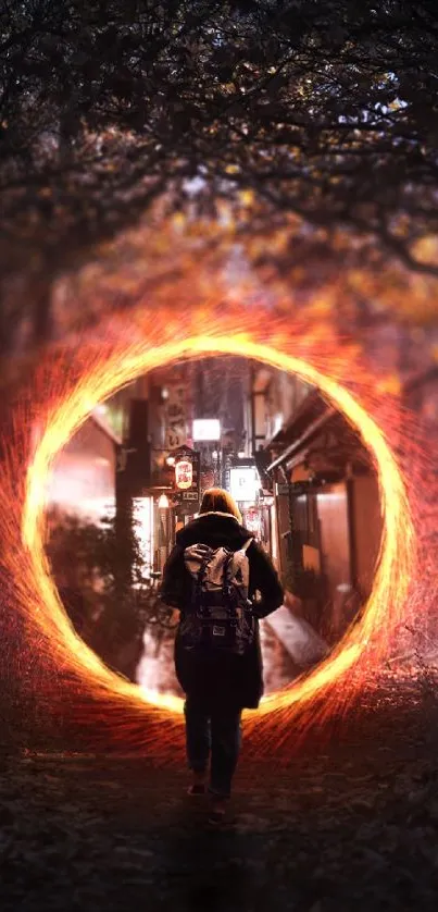 Mystical Portal Phone Wallpaper - free download