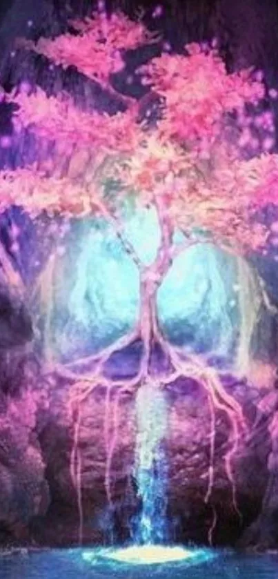 Mystical Tree Fantasy Art - free download
