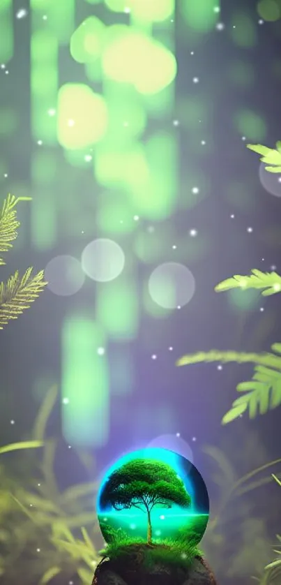 Nature Orb in Forest Serenity - free download