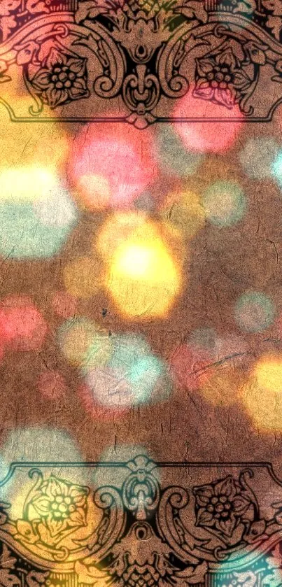 Nature Textile Orange Live Wallpaper - free download