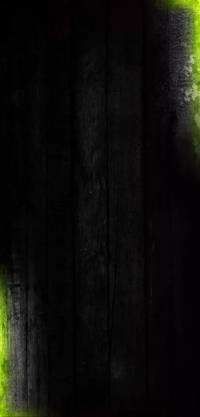 Neon Glow Dark Wood Wallpaper - free download