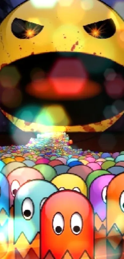 Pac-Man Ghosts and Giant Monster - free download