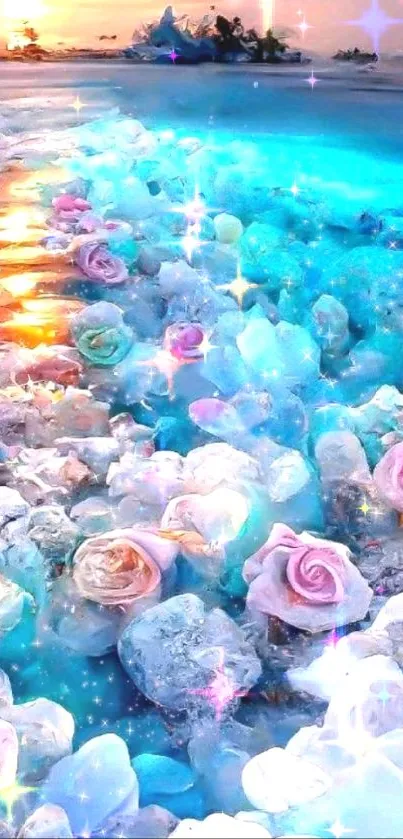 Pastel Dream Sunset Wallpaper - free download