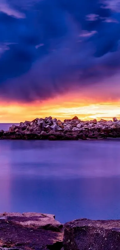 Peaceful Lighthouse Sunset View - free download