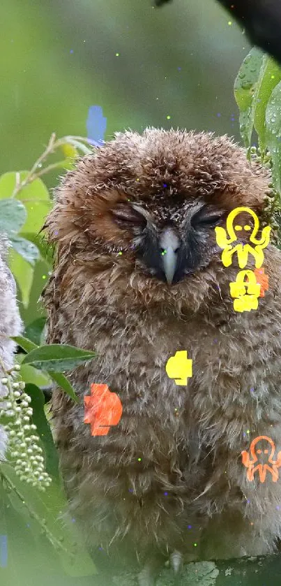 Peaceful Owls in Nature - free download