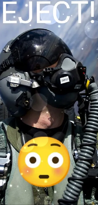 Pilot Ejecting Wallpaper - free download