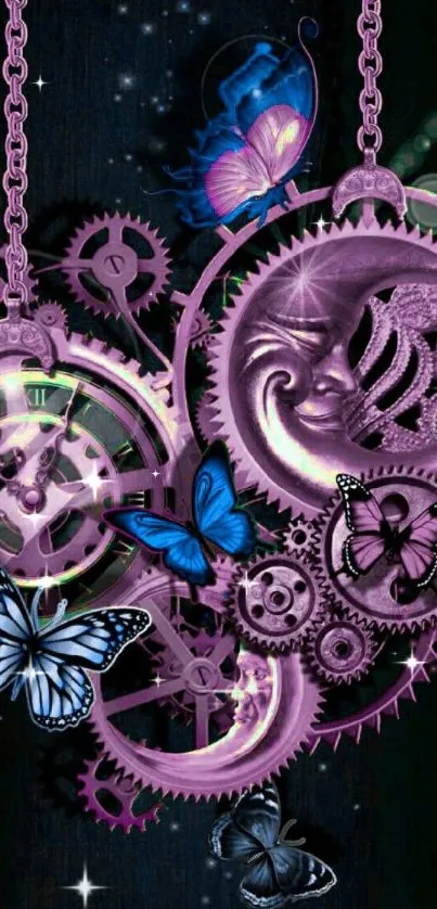 Pink Purple Violet Live Wallpaper - free download