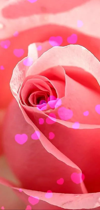 Pink Rose Mobile Wallpaper - free download