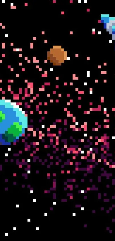 Pixel Art Space Adventure - free download