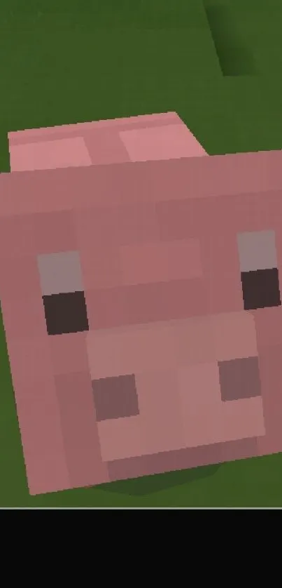 Pixel Pig Game Wallpaper - free download
