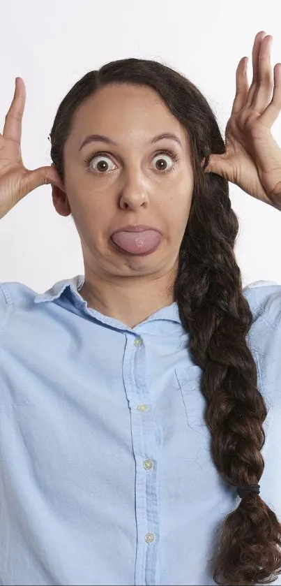 Playful Expression Wallpaper - free download