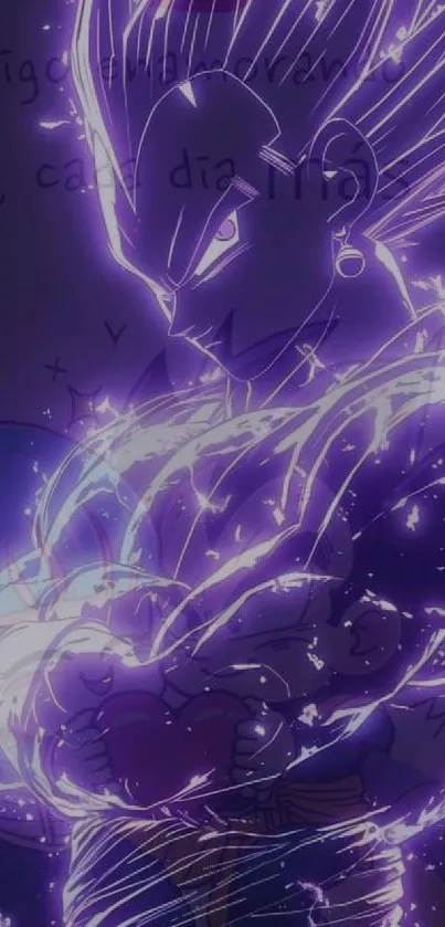 Powerful Anime Energy Wallpaper - free download