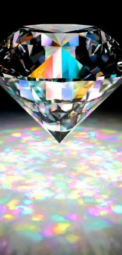 Prismatic Diamond Wallpaper - free download