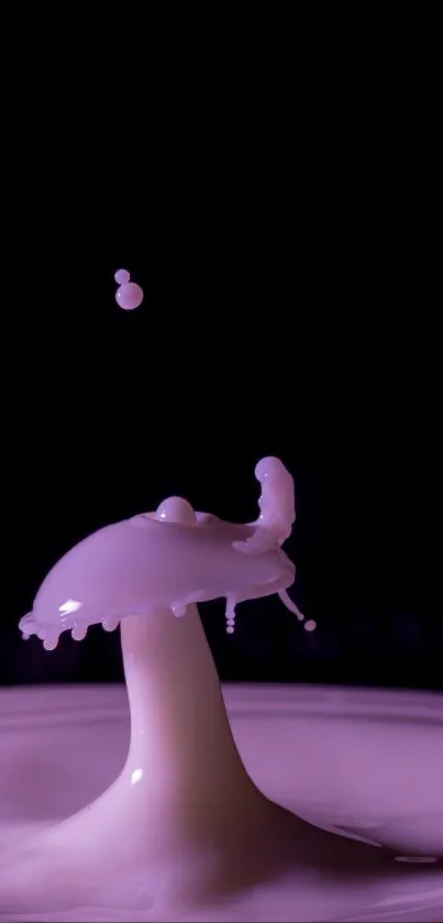 Purple Gesture Art Live Wallpaper - free download