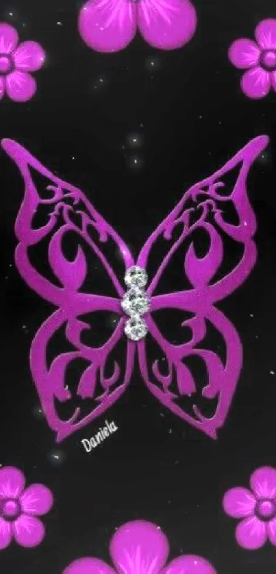 Purple White Light Live Wallpaper - free download