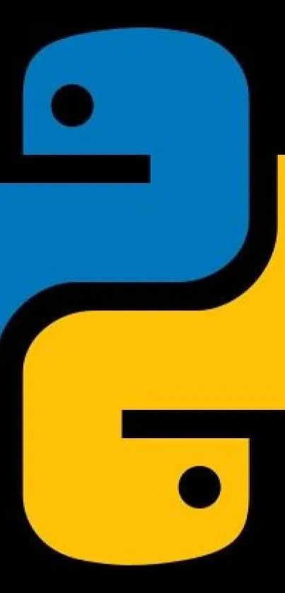 Python Logo Mobile Wallpaper - free download