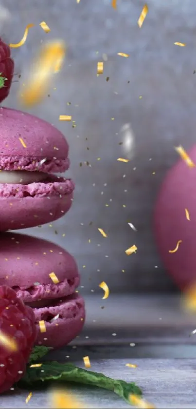 Raspberry Macaron Delight - free download