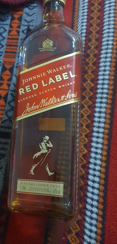 Red Label Whiskey Design - free download