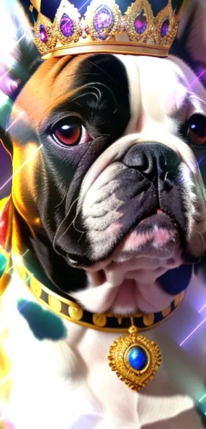 Regal French Bulldog Wallpaper - free download