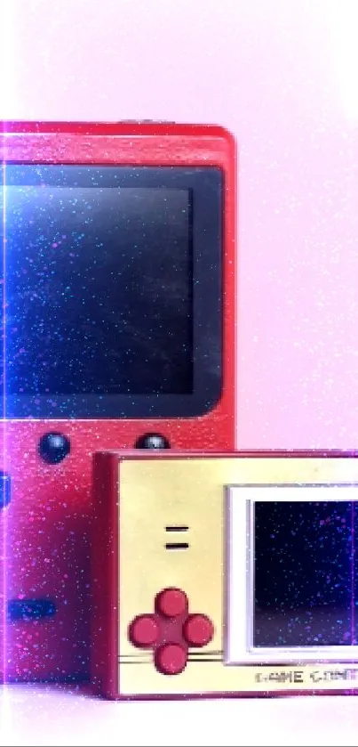 Retro Gaming Console Wallpaper - free download