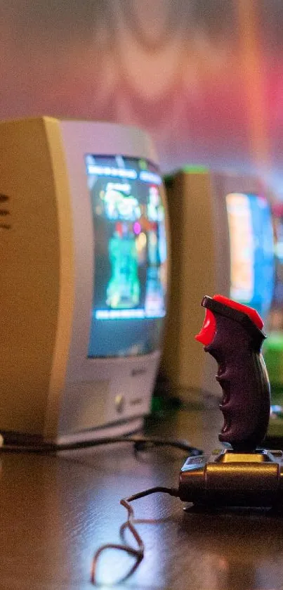 Retro Gaming Vibes Wallpaper - free download