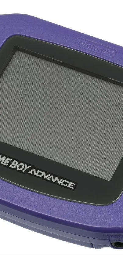 Retro Purple Game Console Wallpaper - free download