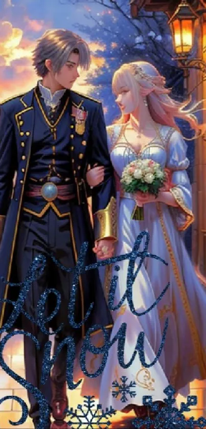 Romantic Fantasy Couple Walk - free download