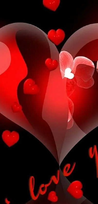 Romantic Heart Abstract Wallpaper - free download