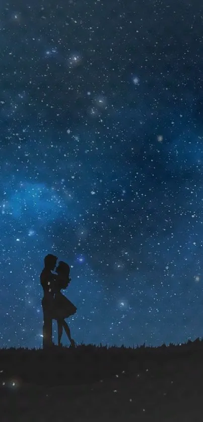 Romantic Night Sky Wallpaper - free download