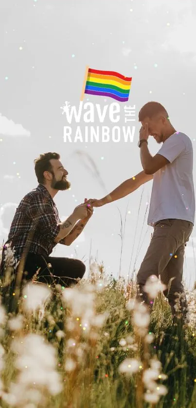 Romantic Outdoor Proposal Scene - free download