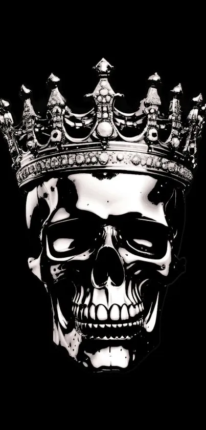 Royal Skull Wallpaper Design - free download