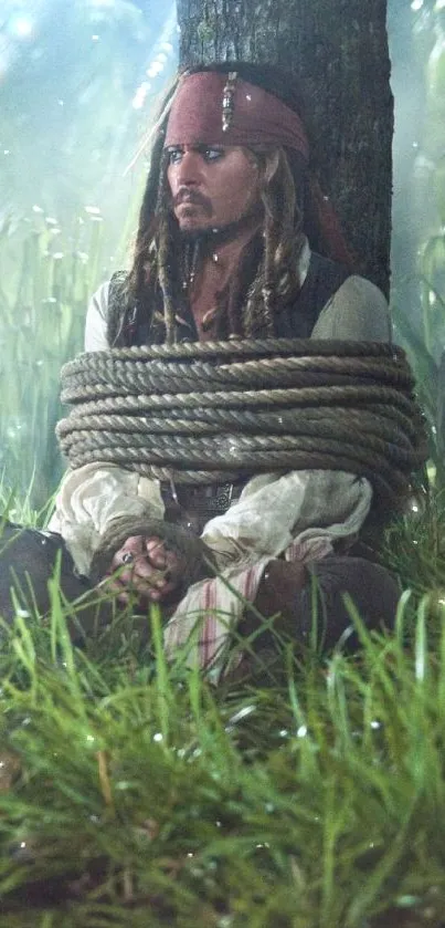 Rugged Pirate Adventure Wallpaper - free download