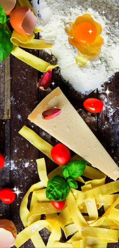 Rustic Italian Cooking Wallpaper - free download