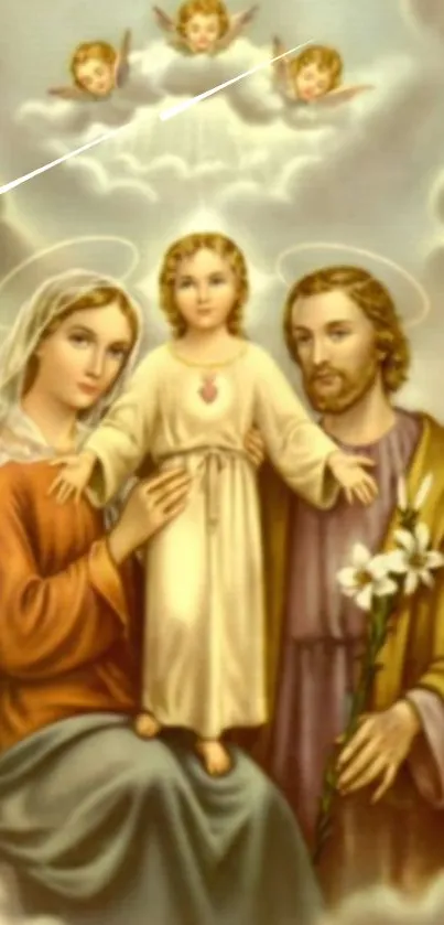 Sacred Family Divine Art - free download