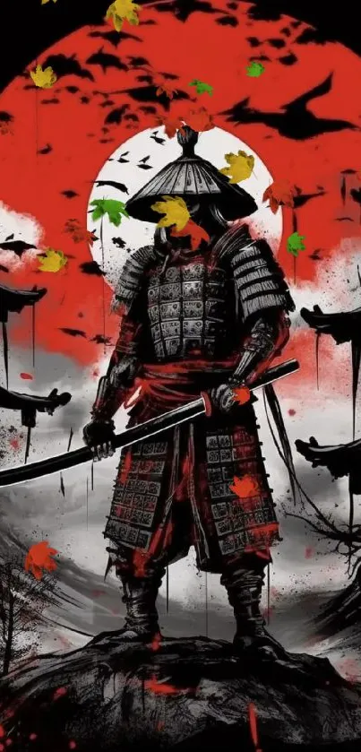 Samurai Warrior Art Wallpaper - free download