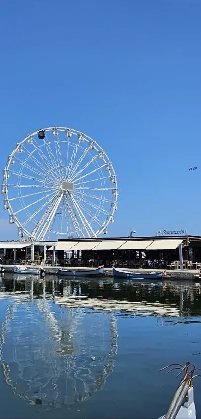 Scenic Waterfront Ferris Wheel - free download