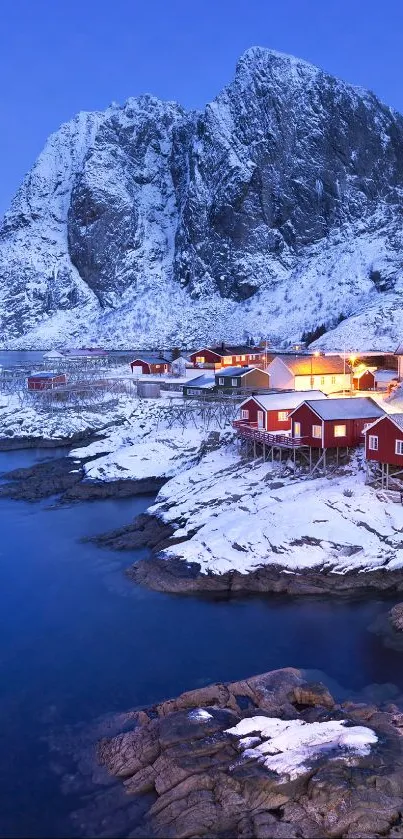 Scenic Winter Island View - free download