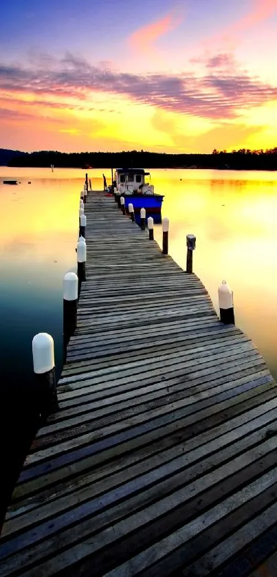Serene Sunset Dock View - free download