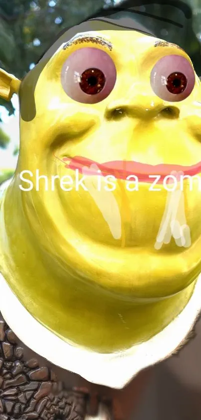 Shrek Zombie Humor Wallpaper - free download