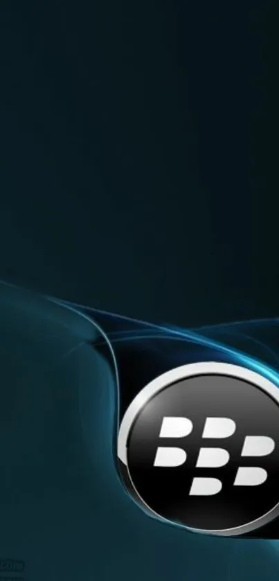 Sleek BlackBerry Logo Wallpaper - free download