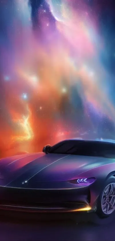 Sleek Car Galaxy Wallpaper - free download