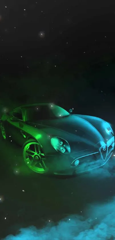 Sleek Car Glow Wallpaper - free download