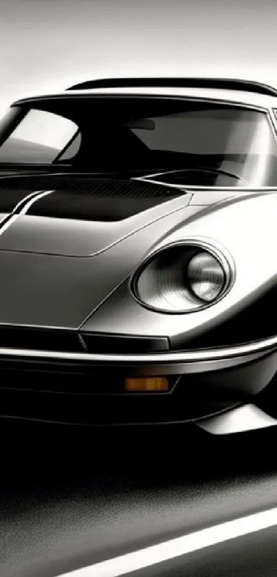 Sleek Classic Car Wallpaper - free download